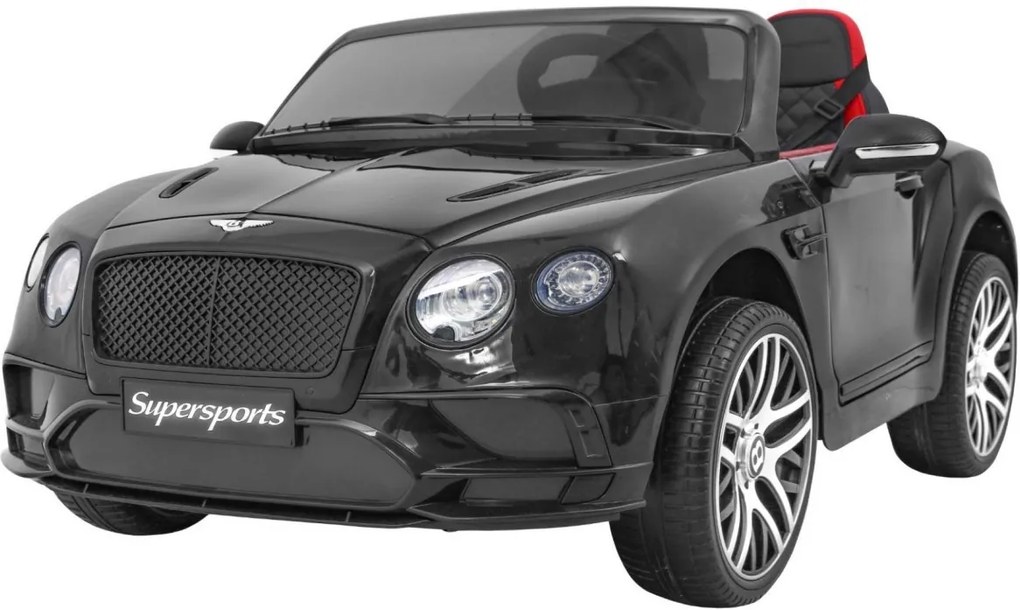 Bentley Continental dětské elektrické auto - černá