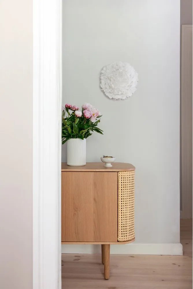 Bílé nástěnné svítidlo ø 30 cm Eos Up Mini – UMAGE