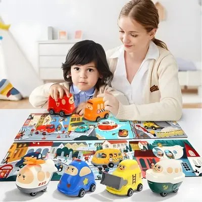 TOP BRIGHT Dřevěné puzzle s hračkou Loď / 24 dílků