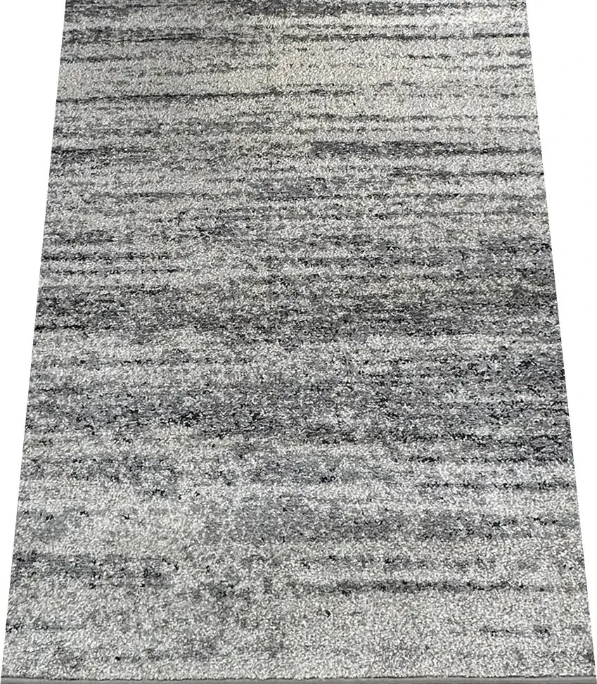 BE Koberec Mosso 8252 GREY - šedý obdélníkový Rozměr: 50x80 cm