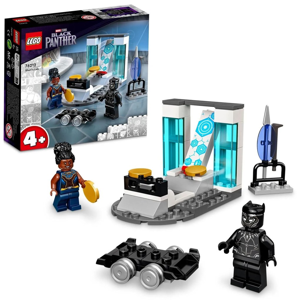 Lego stavebnice lego marvel 76212 laboratoř shuri