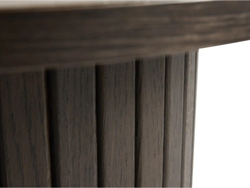 Kulatý odkládací stolek s keramickou deskou ø 50 cm Enna – Unique Furniture