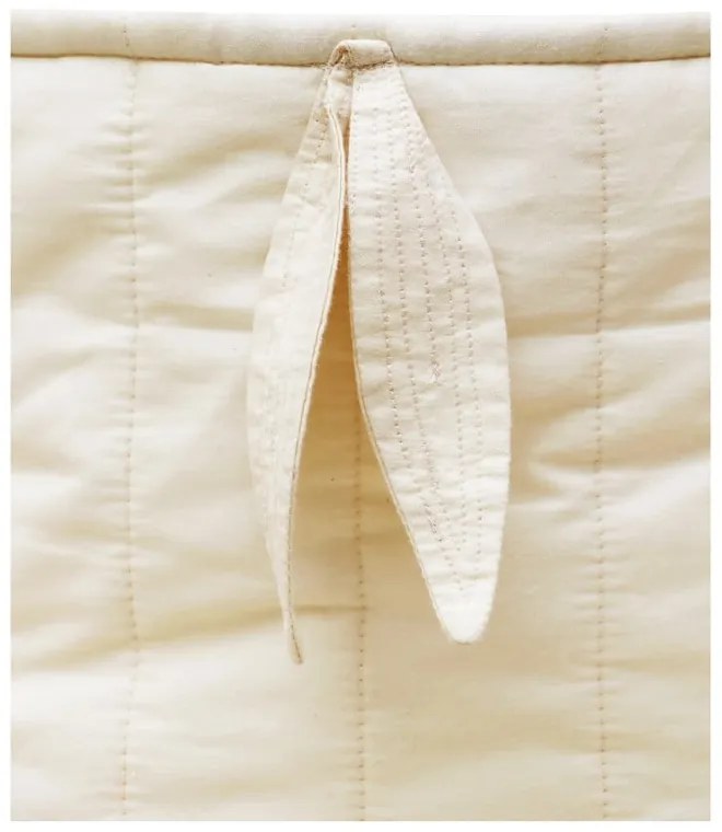 Krémové látkové dětské úložné boxy v sadě 2 ks ø 30x20 cm Bambie Natural – Lorena Canals