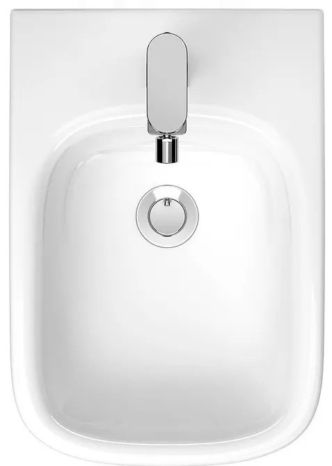 Cersanit Larga Square, závěsný bidet, bílá, K120-012