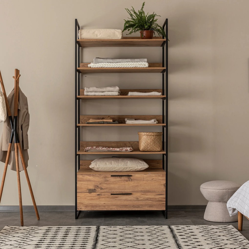 Kalune design Otevřená skříň DYNAMIC 225x104cm 863SPH5413