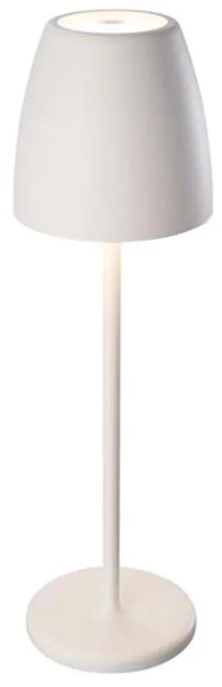 Zambelis E193 venkovní stolní LED lampa pískově bílá, 2W, 3000K, 38cm