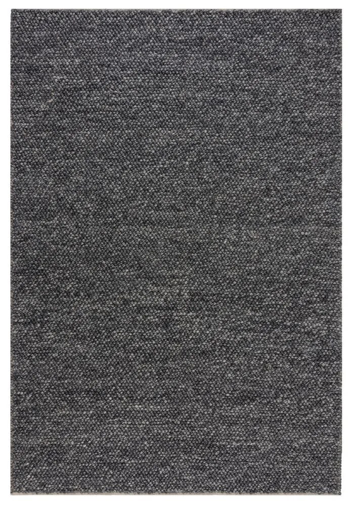 Flair Rugs, Ručně tkaný kusový koberec Minerals Dark Grey, 160x230, šedá, chodba / předsíň