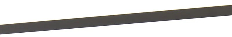 Moderní stropní svítidlo černé včetně LED 80 cm - Liv