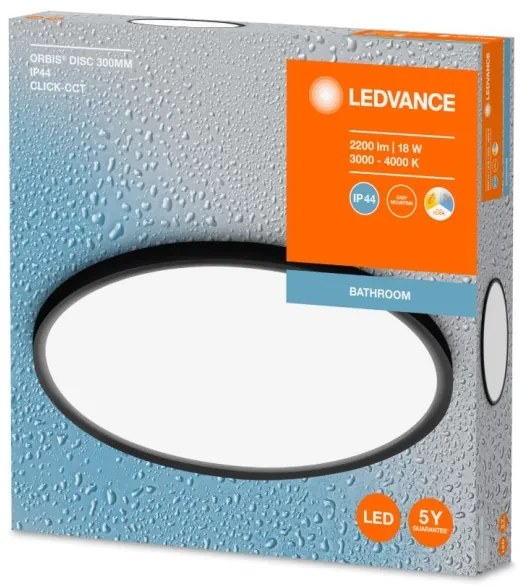 Ledvance - LED Koupelnové stropní svítidlo DISC LED/18W/230V 3000/4000K IP44