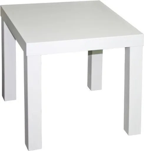 XXXLutz KONFERENČNÍ STOLEK, bílá, kompozitní dřevo, 45/45/45 cm Boxxx - Konferenční stolky - 007968006301