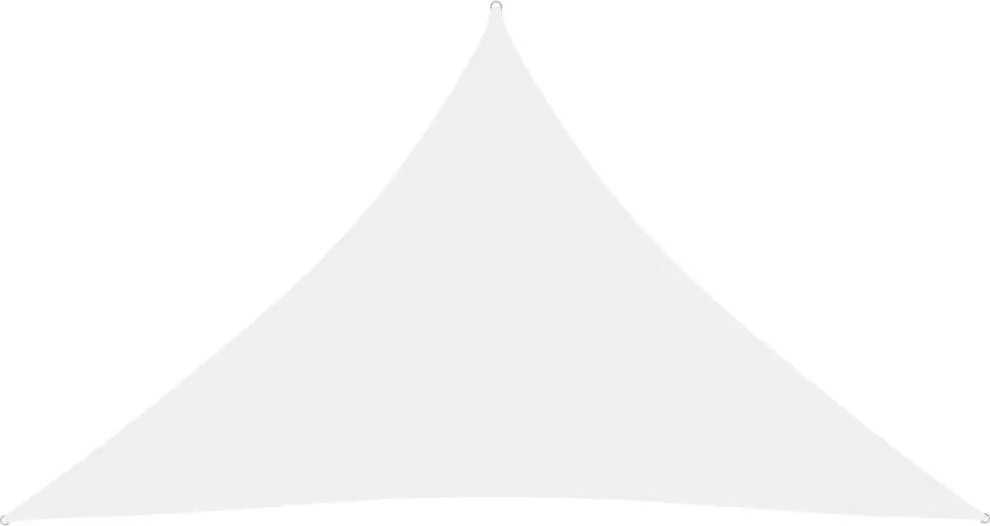 vidaXL Stínící plachta oxfordská látka trojúhelníková 5x5x6 m [135403] Barva: Černá