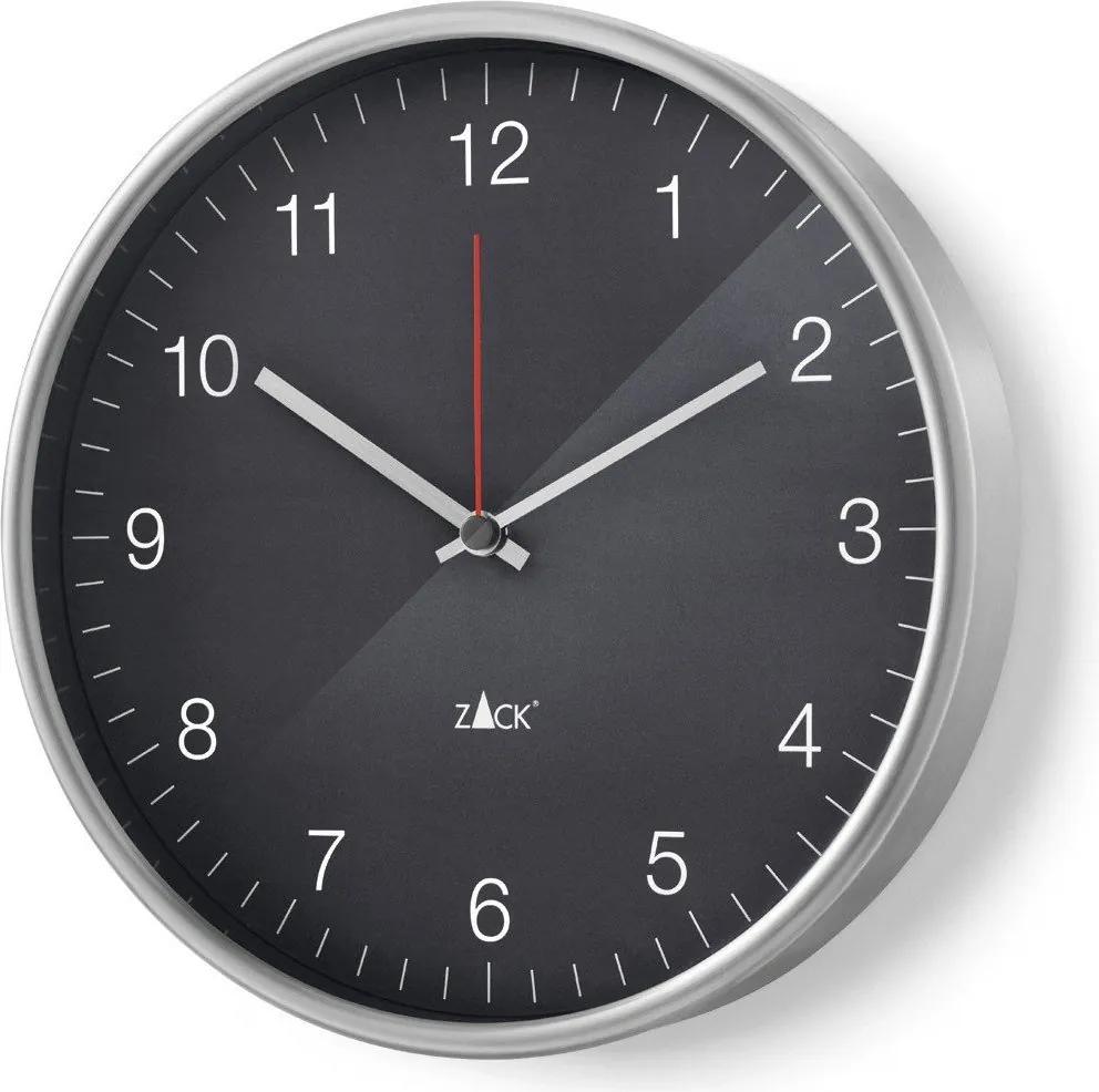 Nástěnné hodiny Palla kulaté 30 cm šedé