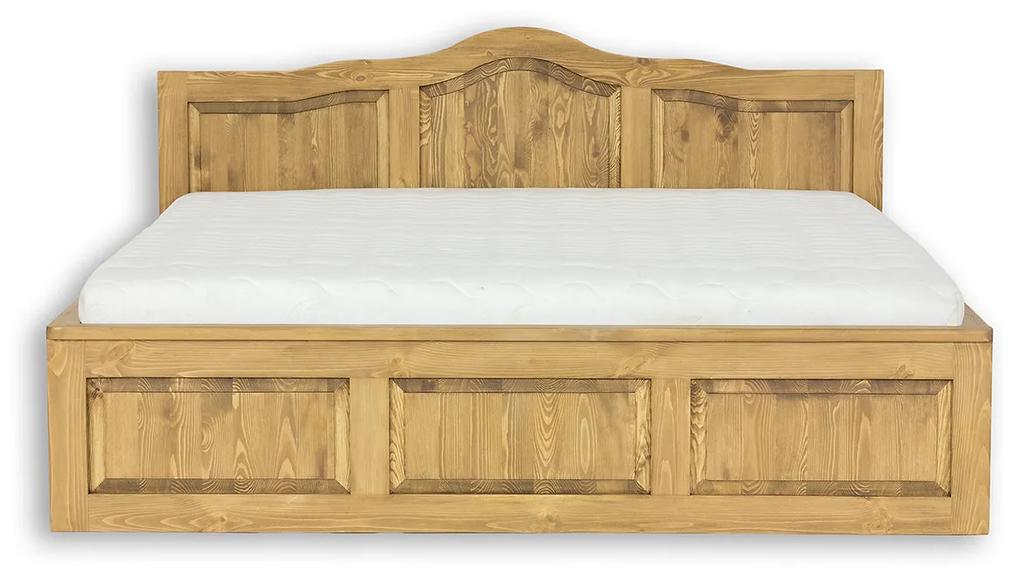 Drewmax LK703 - Dřevěná postel masiv 180 cm