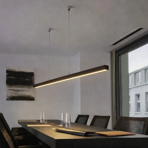 Brilagi- LED Závěs. svít. FULLDAY LED/30/40/50W/230V 2700/4000/6000K 150cm černá