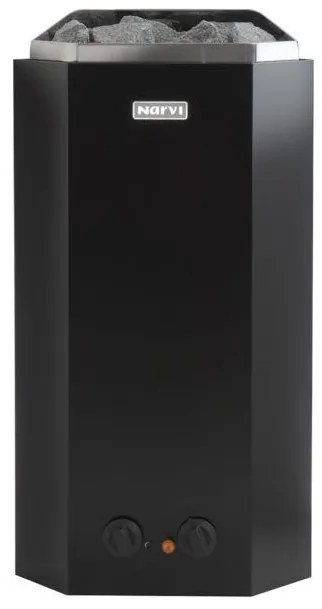 Narvi saunová kamna elektrická  Minex 3kW chrom, black