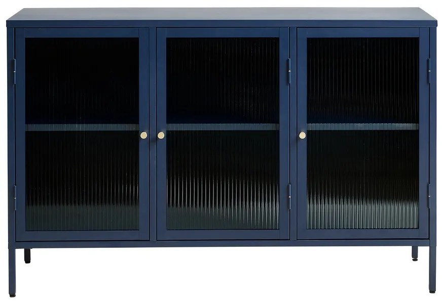 Designová komoda Hazina 132 cm modrá