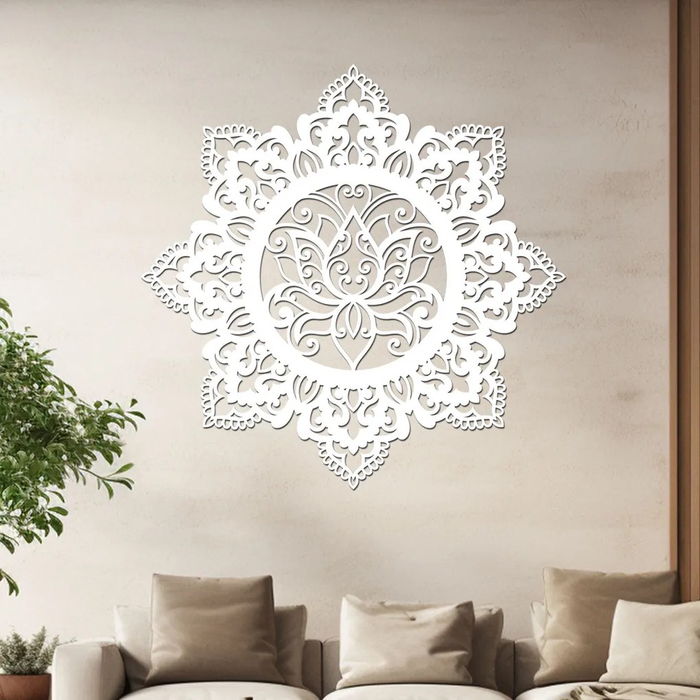 dřevo života Mandala DUCHOVNÍ RŮST Zvolte barvu dekoru: Horský dub, Zvolte rozměr Ø (cm): 80