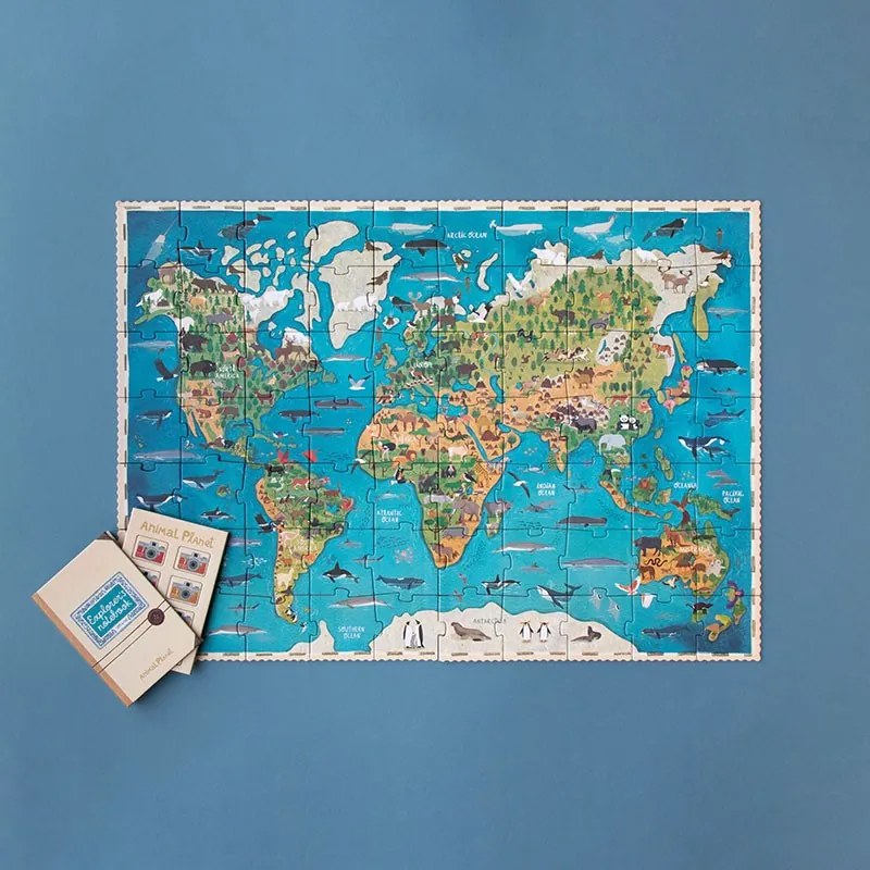 LONDJI Puzzle Planeta zvířat 5+
