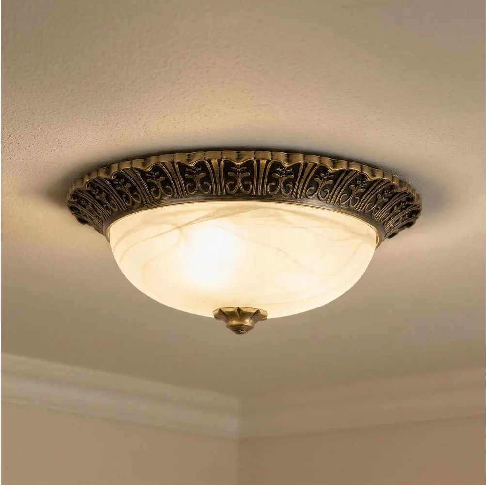 BRILAGI - Stropní svítidlo FRESCO 2xE27/40W/230V pr. 30 cm zlatá