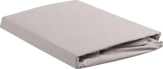 Beddinghouse perkálové prostěradlo, světle šedivé (Kvalitní jednobarevné perkálové prostěradlo)
