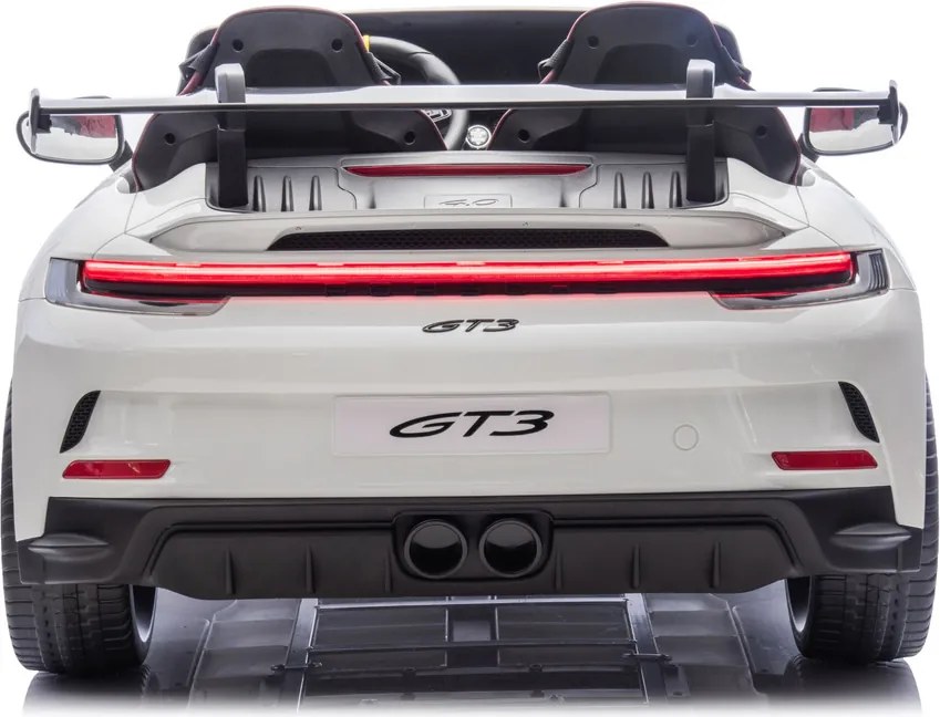 LEAN CARS Autíčko na baterii DK-P911 Porsche GT3 24 V, bílé