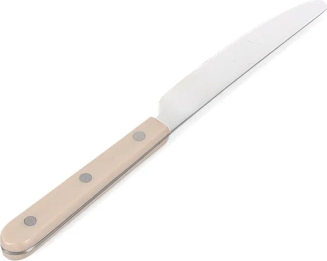 Béžový/ve stříbrné barvě nerezový příbor 16 ks pro 4 osoby Sierra – Salt&Pepper