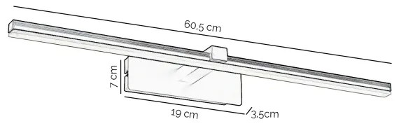 ONLI - LED Obrazové svítidlo FRED LED/14W/230V 4000K černá