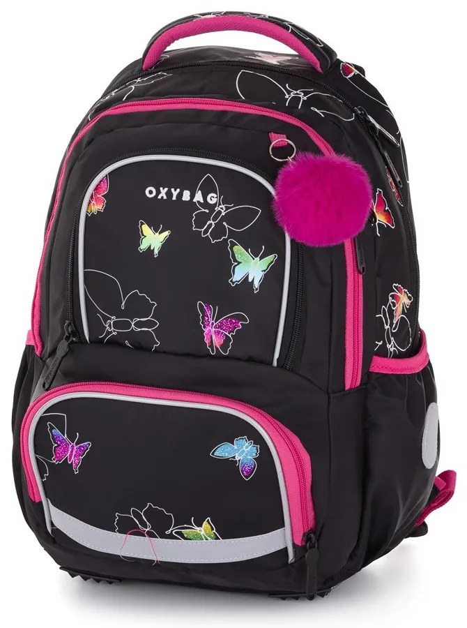Oxybag Školní batoh - OXY NEXT Butterfly