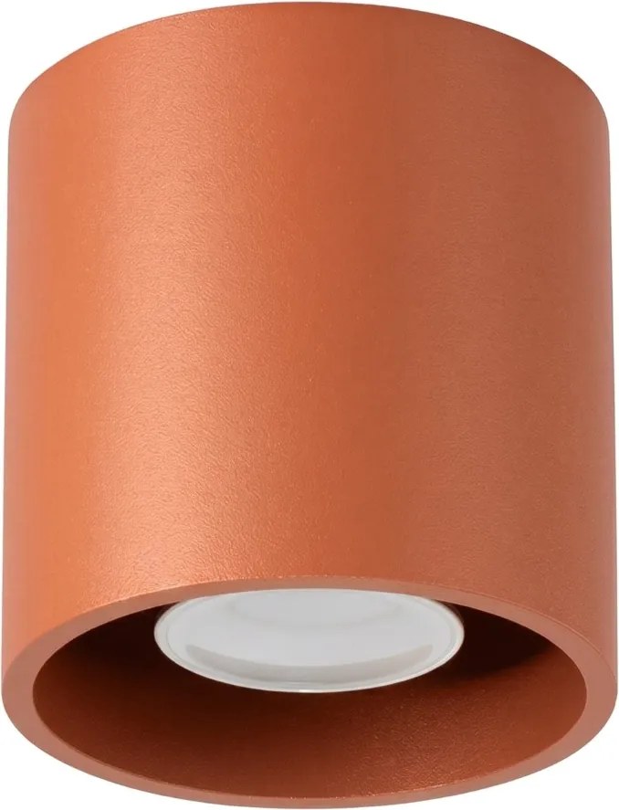 Sollux Lighting Stropní svítidlo ORBIS 1 okrově červené