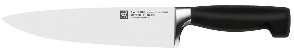 Zwilling Four Star samoostřící blok s noži 7 ks, antracitový, 35148-507