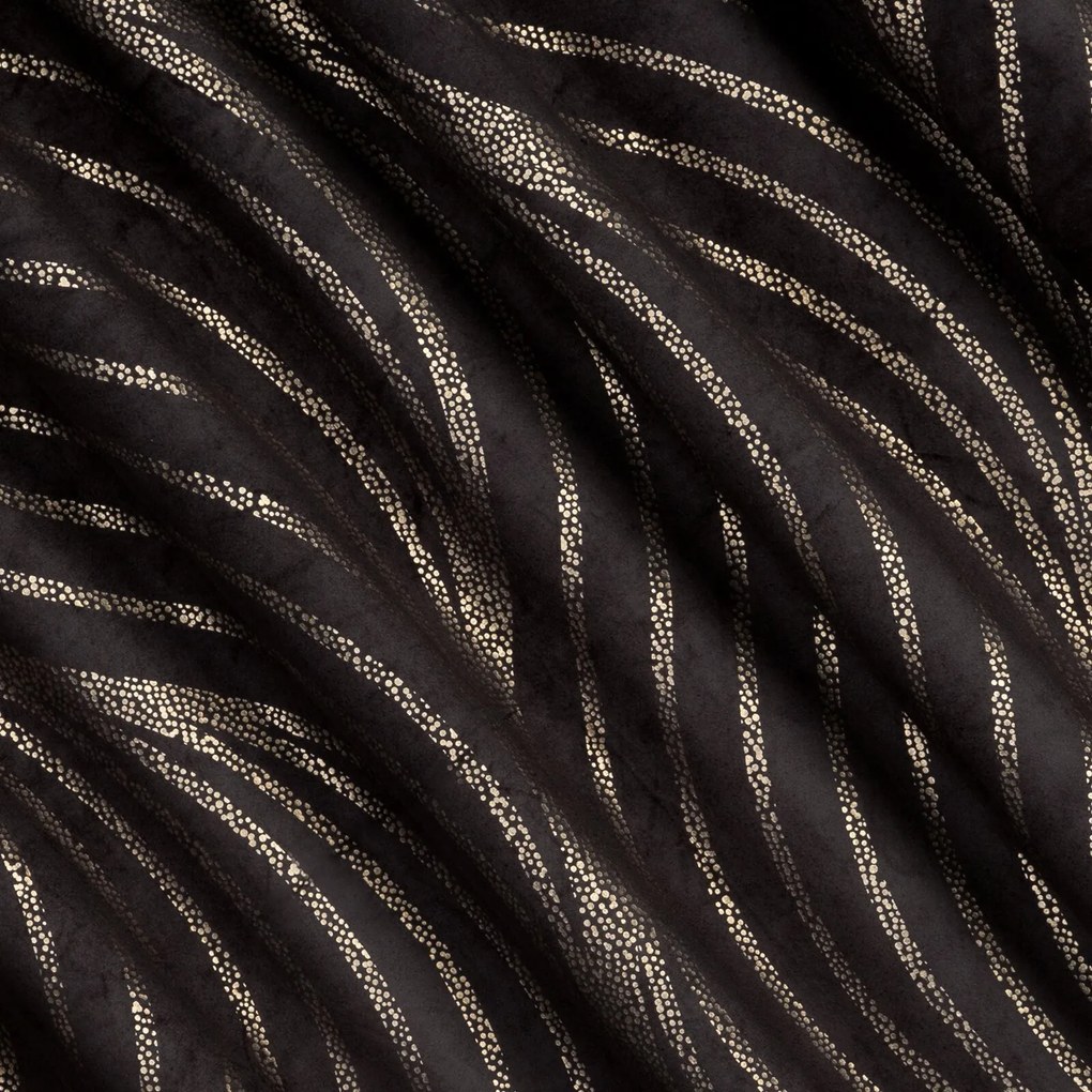 ZATEMŇOVACÍ ZÁVĚS NA PÁSCE LIMITED COLLECTION VICTORIA3 140X270 CM ČERNÁ