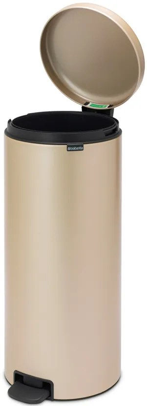 Brabantia Pedálový koš NewIcon 30L champagne