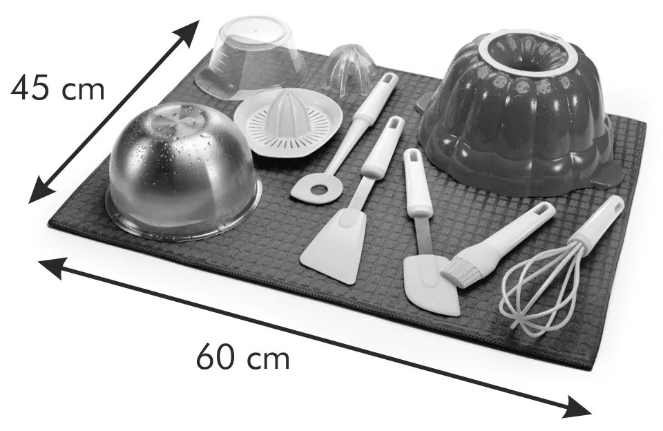 TESCOMA Odkapávač na nádobí PRESTO XXL 60 x 45 cm