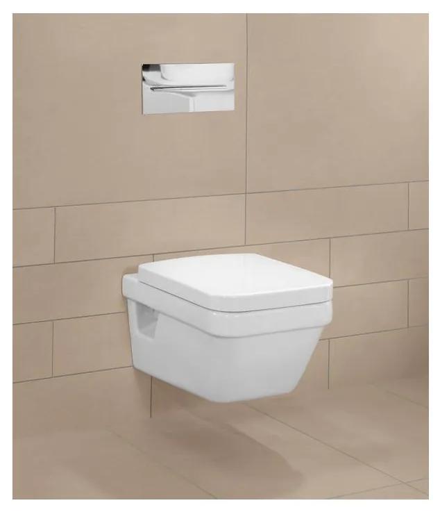 Villeroy & Boch Villeroy &amp; Boch ARCHITECTURA - Záchodové sedátko s poklopem, bílá alpin 9M606101