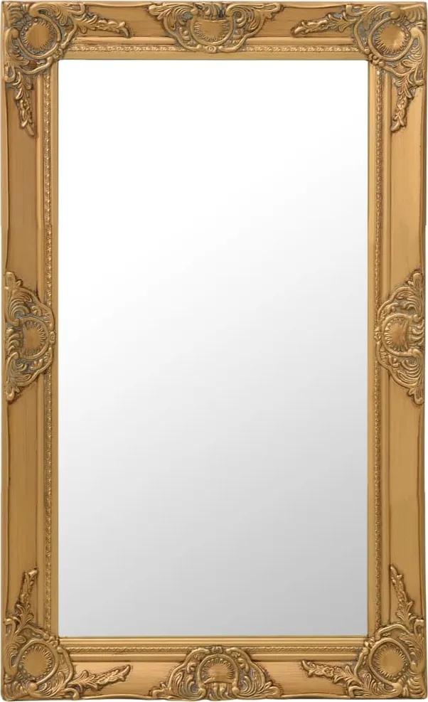 vidaXL Nástěnné zrcadlo barokní styl 50 x 80 cm [320320] Barva: zlatá