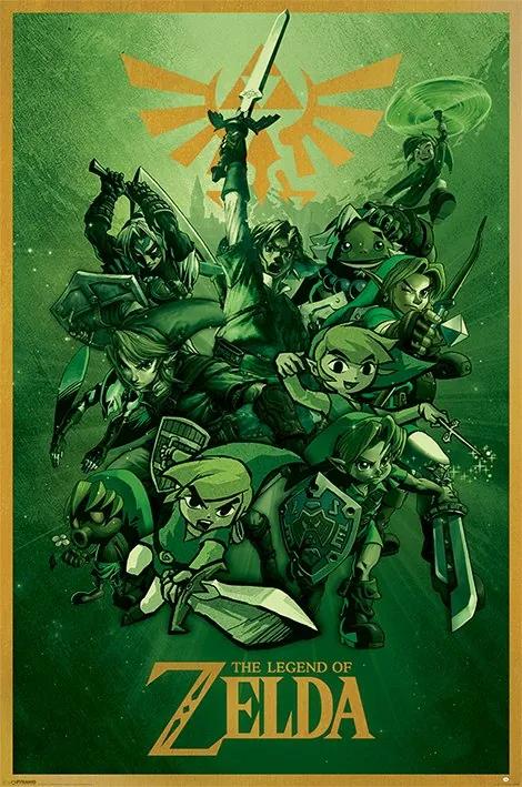Postershop Plakát - The Legend Of Zelda (Link)