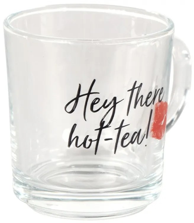 Skleněný hrneček Hot Tea – 200 ml