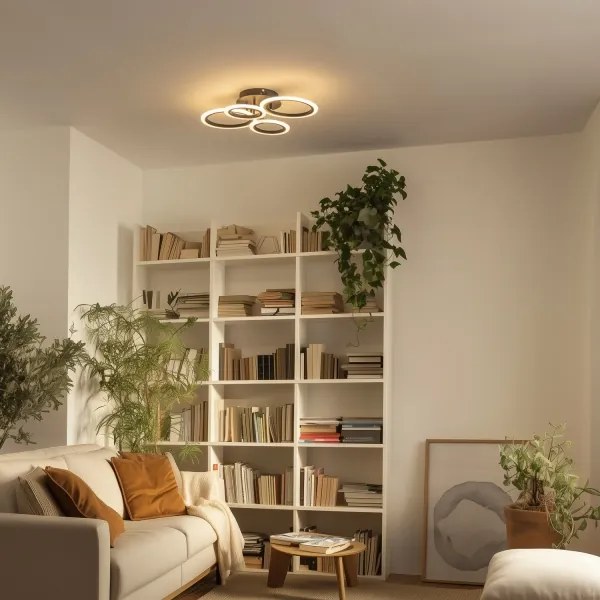 Brilagi - LED Stmívatelný přisazený lustr ORBITS LED/50W/230V 3000-6500K + DO