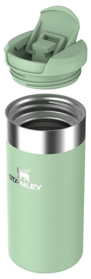 Šalvějově zelený termo hrnek z nerezové oceli 350 ml AeroLight™ Transit Mug Pistachio – Stanley
