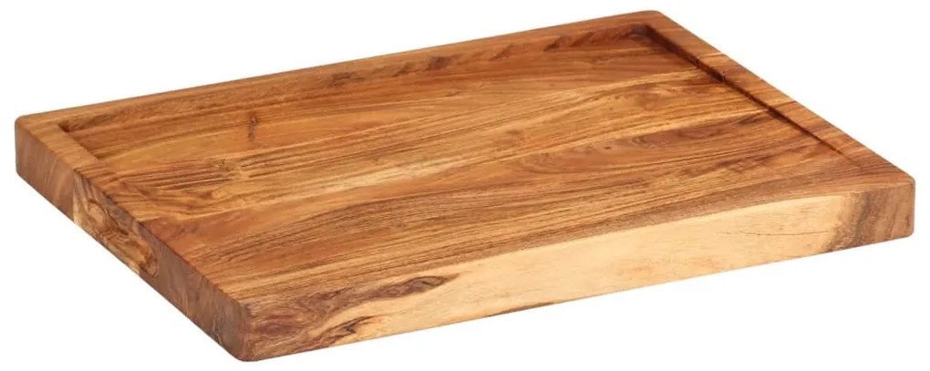 Prkénko na krájení 43 x 32 x 3,5 cm masivní akáciové dřevo - Default Title