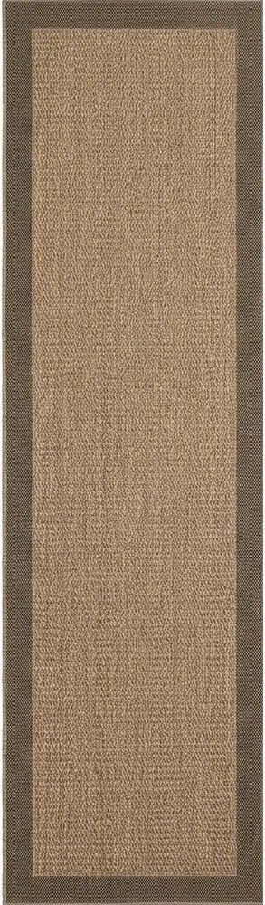 Hnědý vnitřní a venkovní běhoun 80x250 cm Timber 1402 – Ayyildiz Carpets