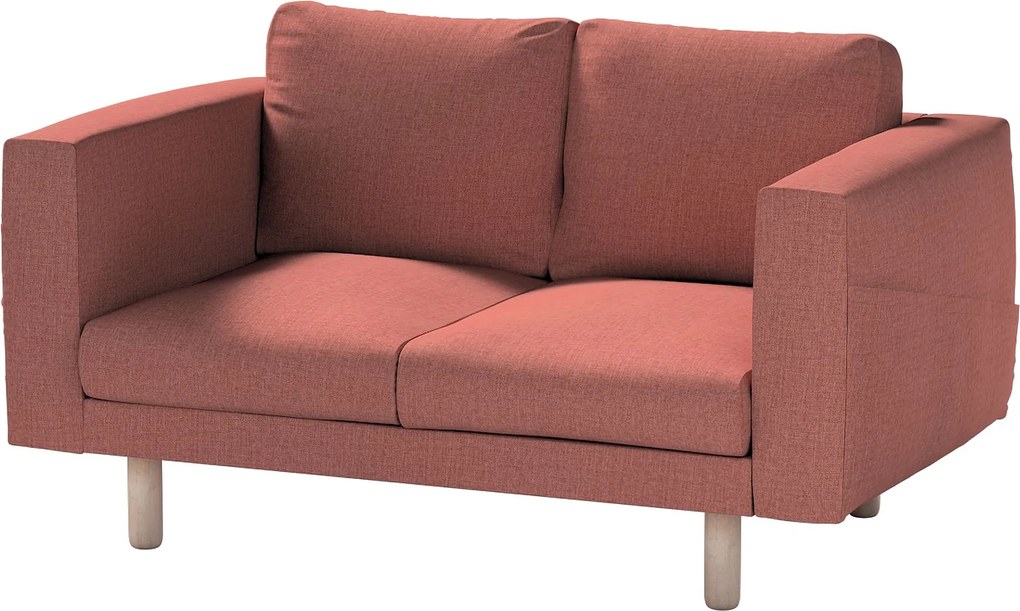 Potah na pohovku IKEA Norsborg 2-místná barva hnědá látka pletený vzor