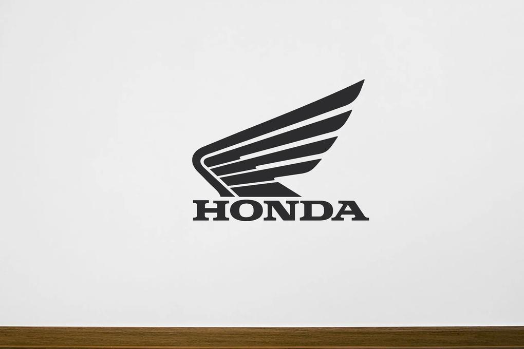 Lepy.cz Samolepka na zeď Honda - logo Velikost (šířka x výška): 45x36cm, Barevná varianta: Tmavě červená
