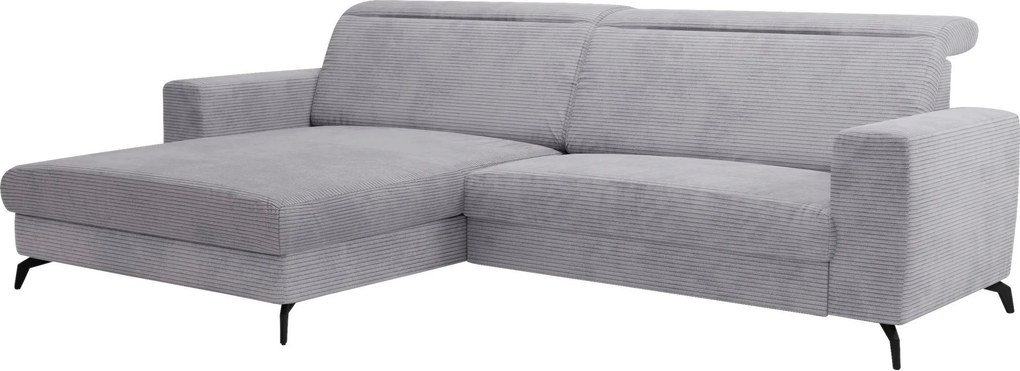 XXXLutz ROHOVÁ SEDAČKA, textil, světle šedá Sit & More - Sedací soupravy - 000144000215