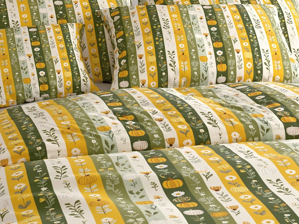 Polybavlněné povlečení HARVIA vzorované Rozměr povlečení: 2 ks 70 x 90 cm | 200 x 220 cm