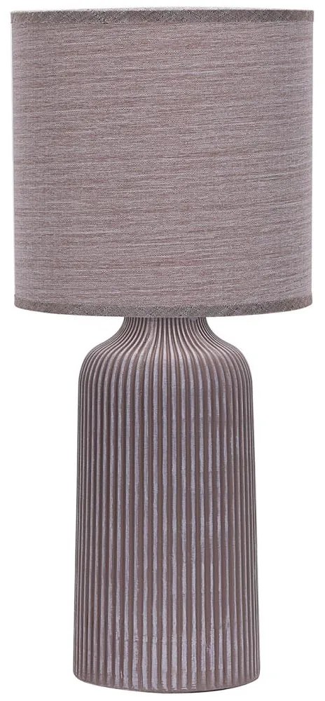 ONLI ONLI - Stolní lampa SHELLY 1xE27/22W/230V hnědá 45 cm OL0213