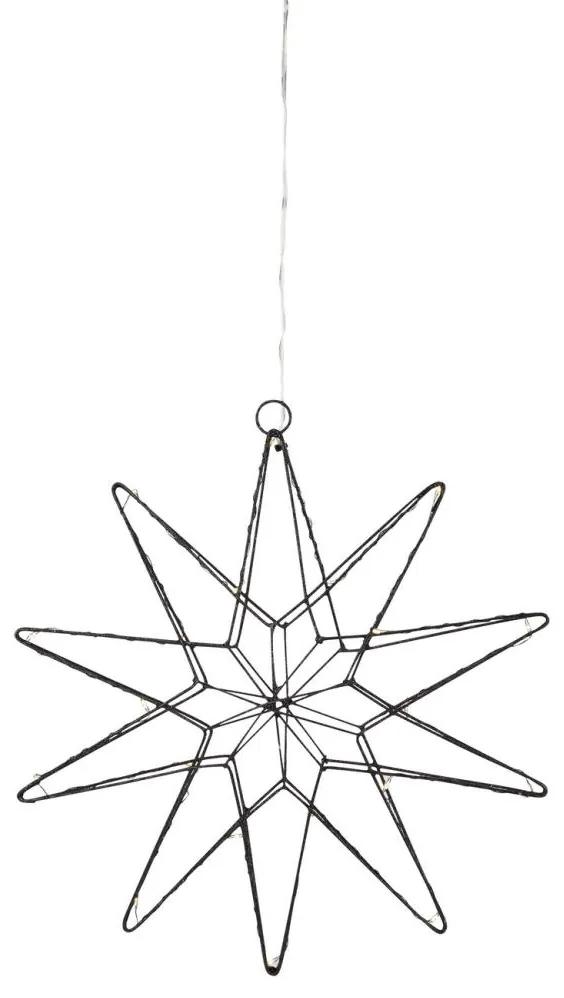Markslöjd | Markslöjd 705749 - LED Vánoční dekorace GLEAM LED/0,6W/3xAA černá | ML1284