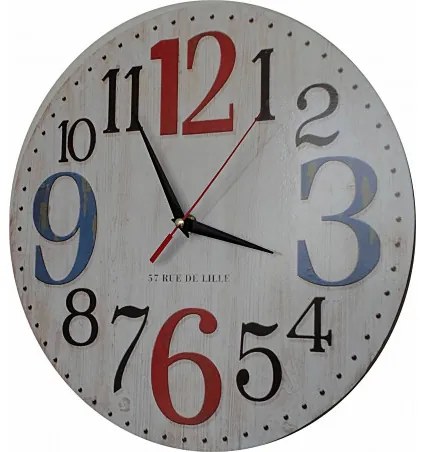 Dřevěné nástěnné hodiny - stylový dekorativní prvek I SENTOP HLC91293