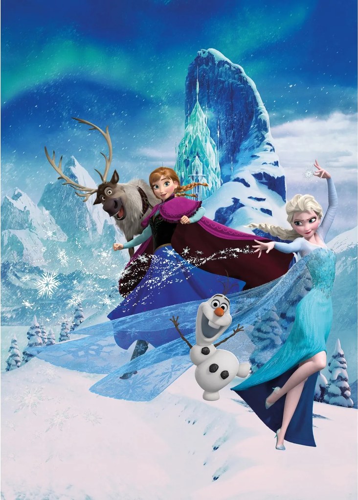 Komar Vliesová fototapeta Frozen Elsas Magic 200 x 280 cm