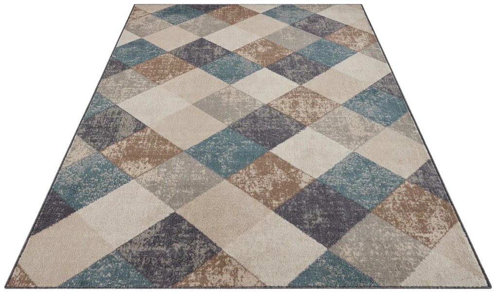 Hanse Home, Kusový koberec Terrain 105598 Bakke Cream, 120x170, vícebarevná, ložnice